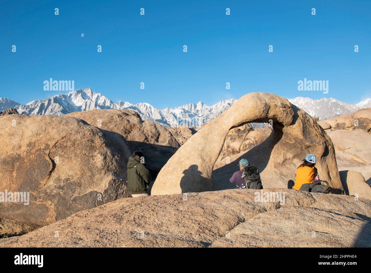 Mt. Whitney, the tallest mountain peak in the lower 48 states, stands ...