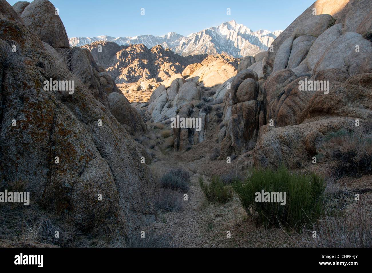 Mt. Whitney, the tallest mountain peak in the lower 48 states, stands ...