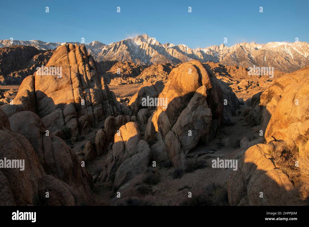Mt. Whitney, the tallest mountain peak in the lower 48 states, stands ...