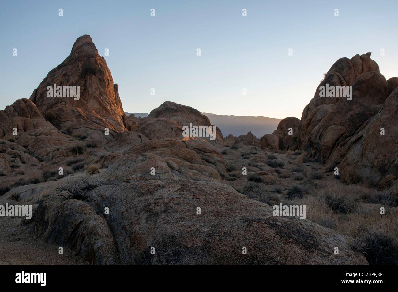 Mt. Whitney, the tallest mountain peak in the lower 48 states, stands ...