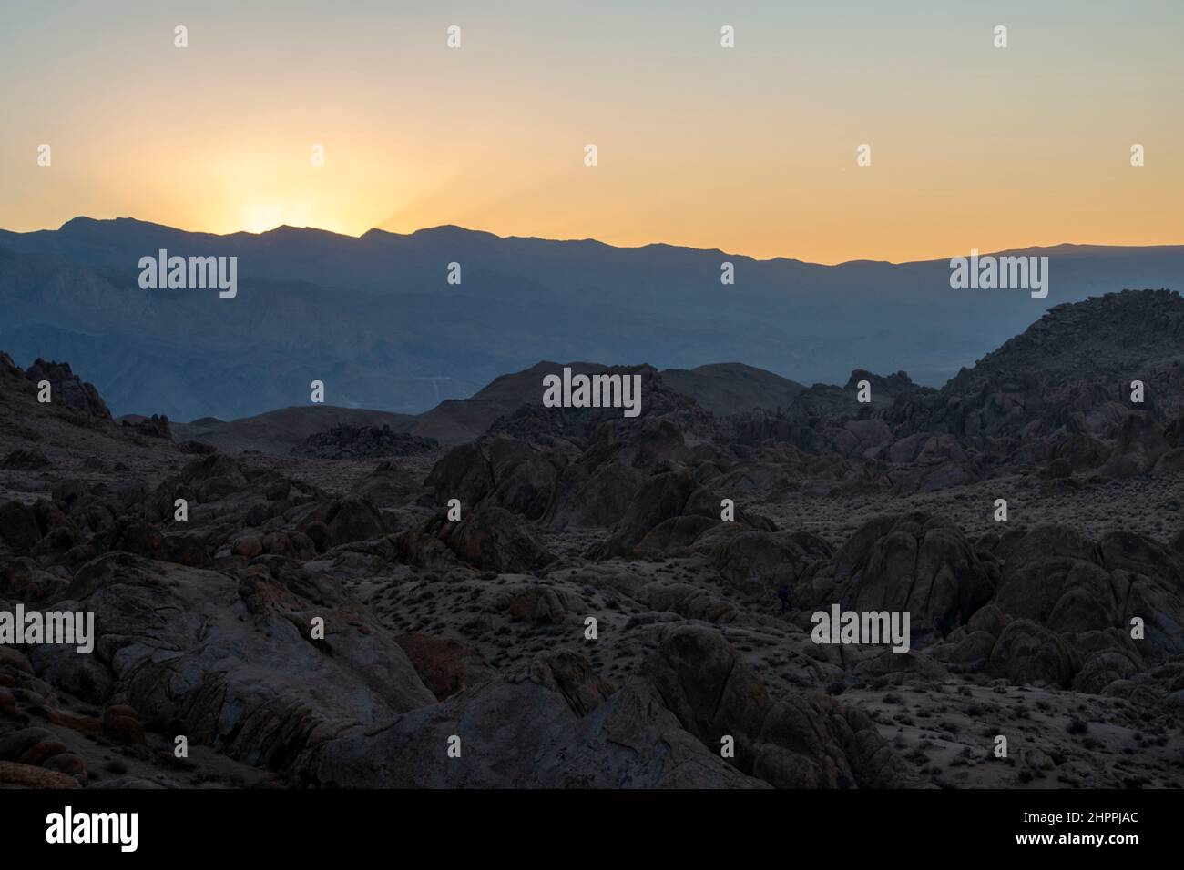 Mt. Whitney, the tallest mountain peak in the lower 48 states, stands ...