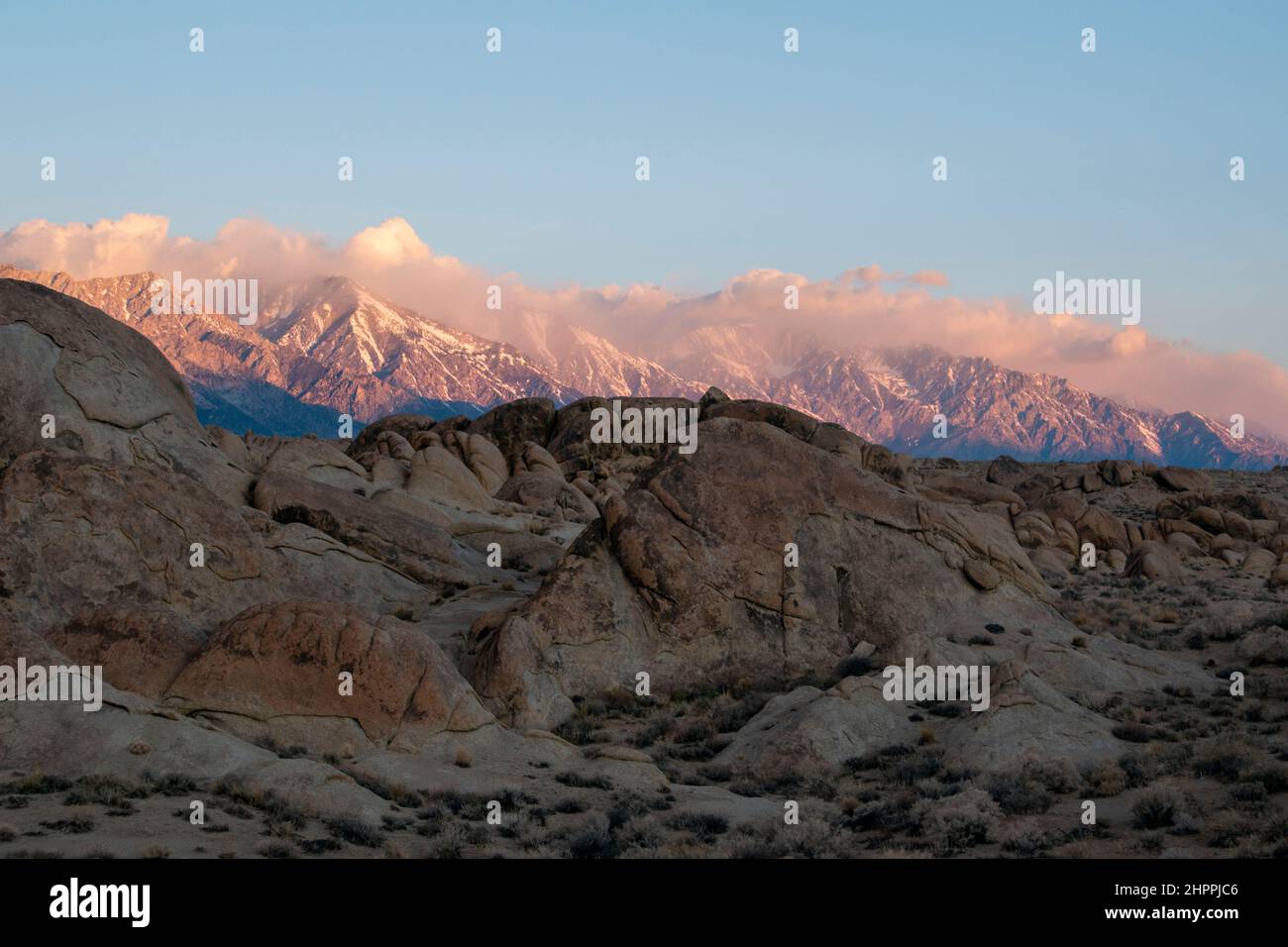 Mt. Whitney, the tallest mountain peak in the lower 48 states, stands ...