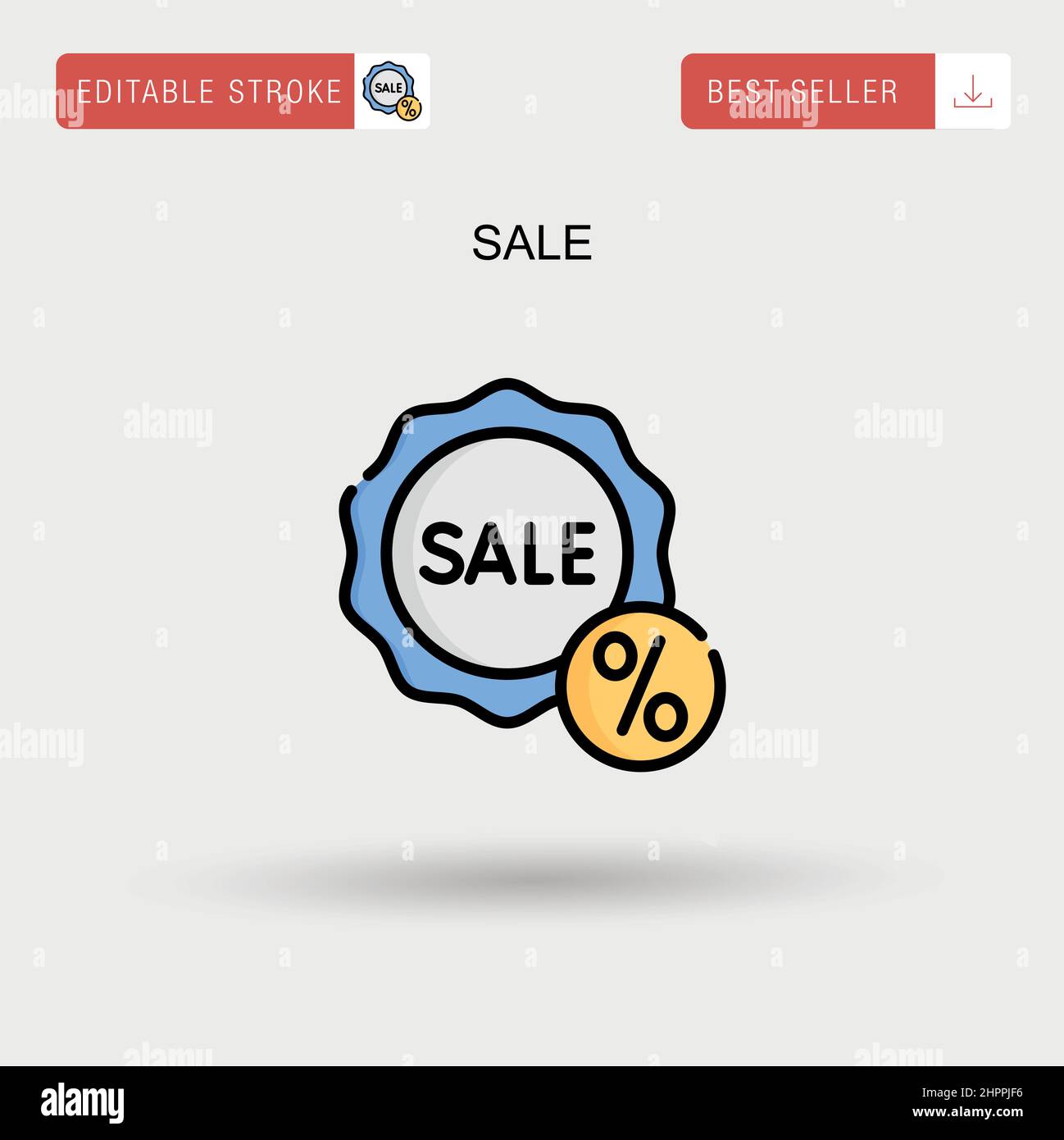 Sale Simple vector icon Stock Vector Image & Art - Alamy