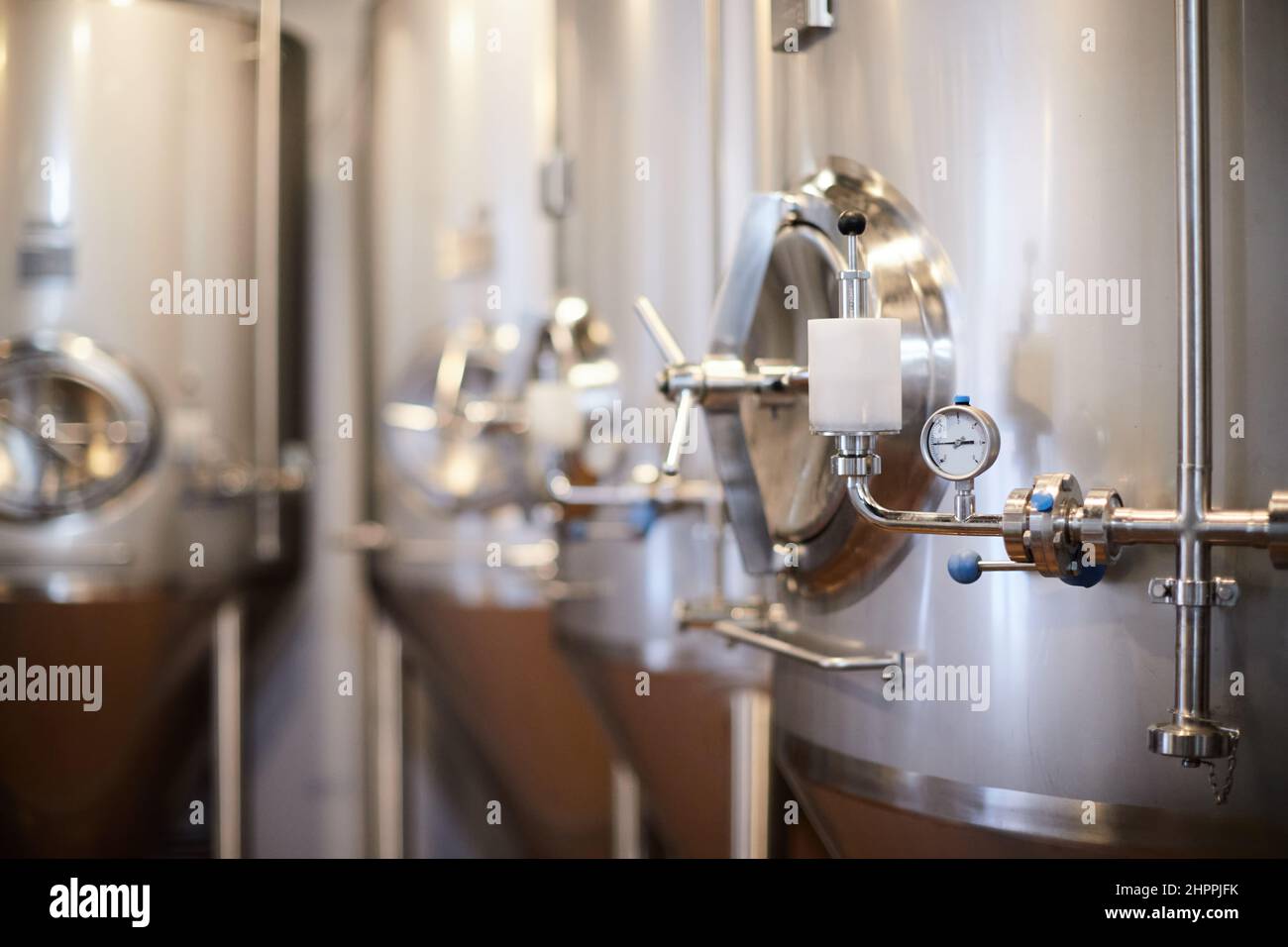 Equipment for the production of craft beer, containers for fermentation ...