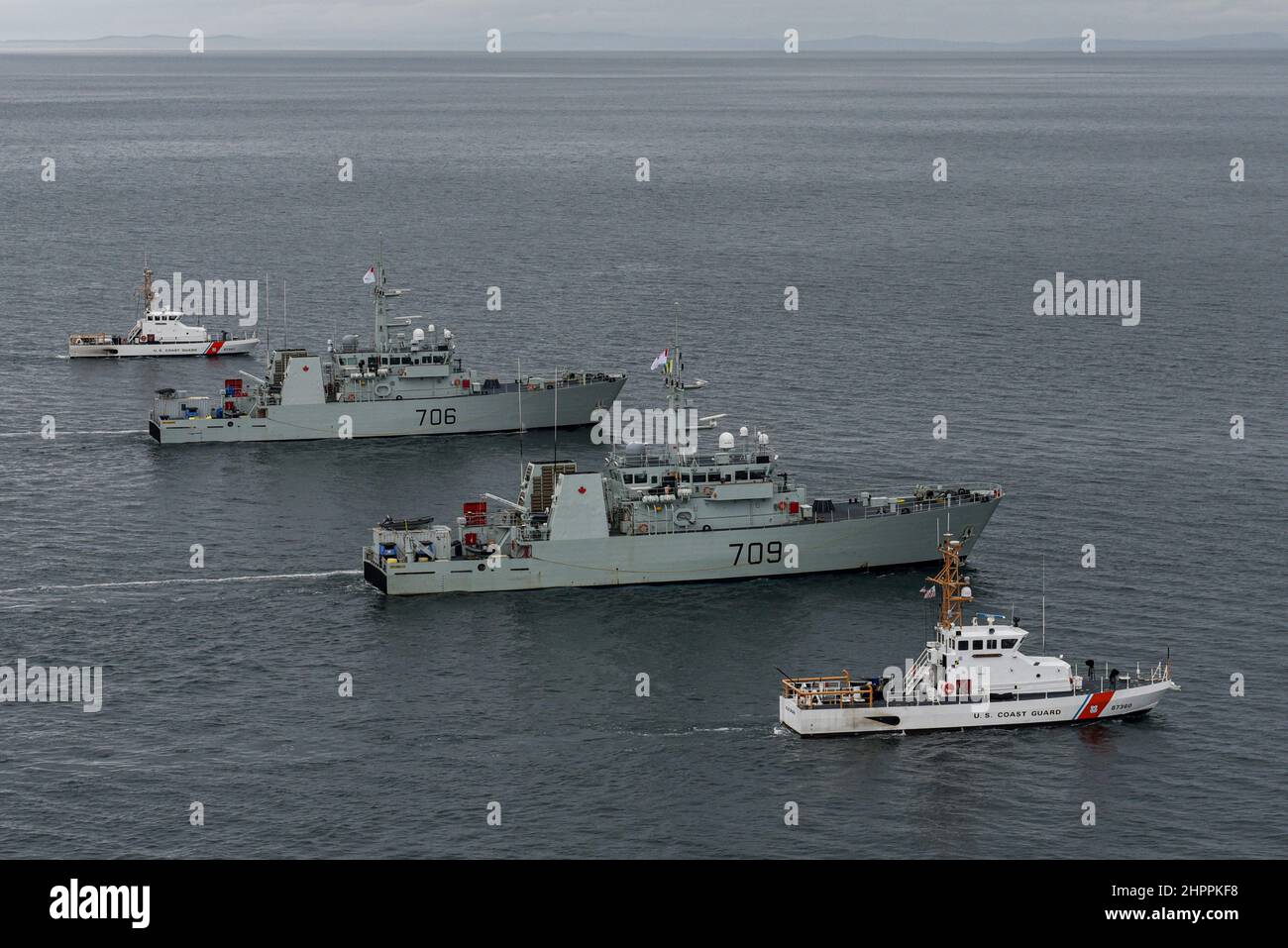 U.S. Coast Guard Cutter Blue Shark [WPB 87360] and U.S. Coast Guard ...