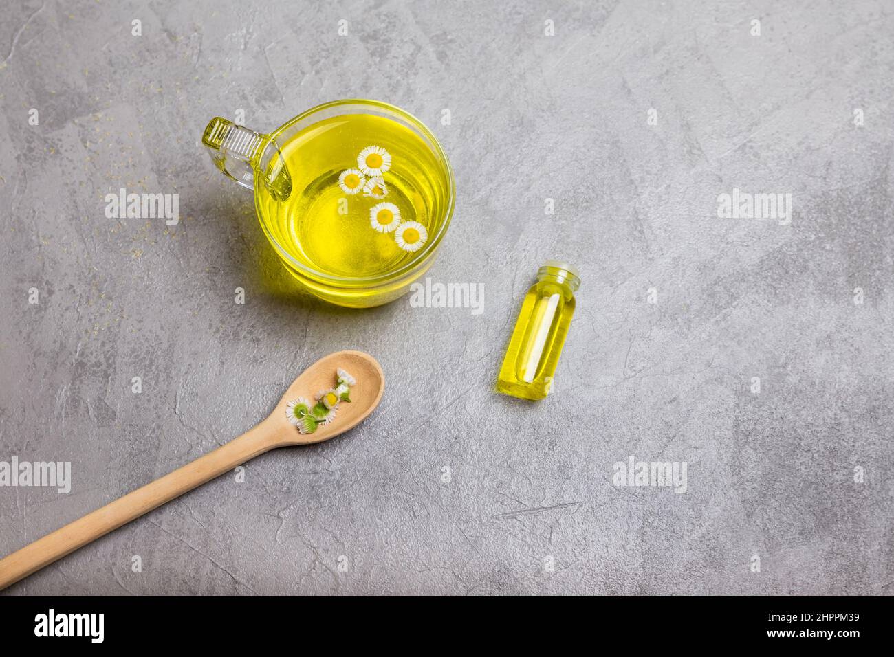 Healthy chamomile tea or infusion. Healthy herbal drinks, chamomile ...