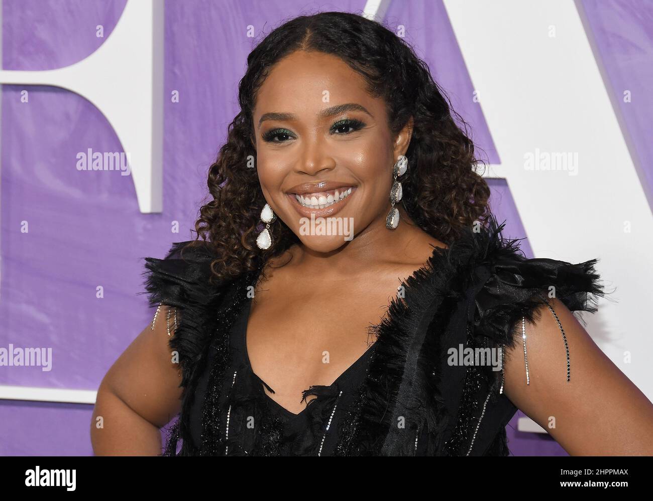 Los Angeles, CA, February 22, 2022. Candace Maxwell arrives at the ...