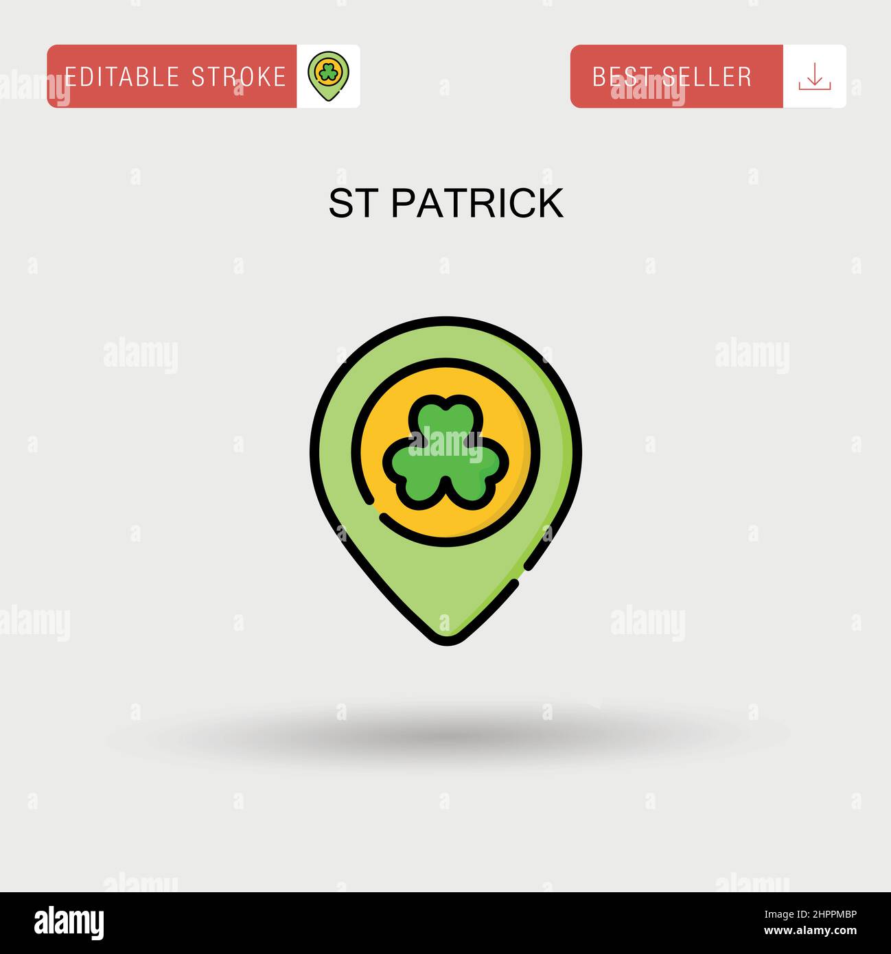 Saint patrick celebration beer Stock Vector Images - Alamy