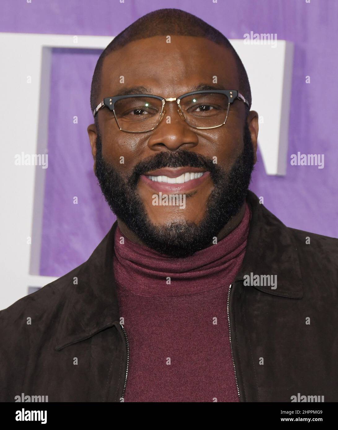 Los Angeles, USA. 22nd Feb, 2022. Tyler Perry arrives at the World ...