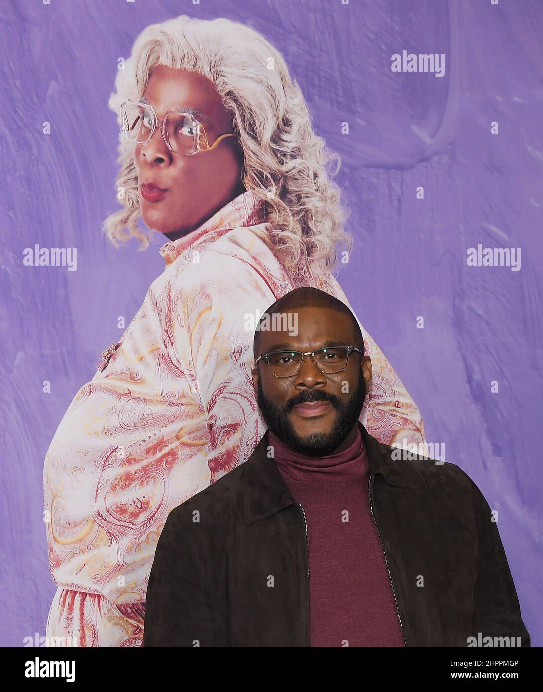 Los Angeles, CA, February 22, 2022. Tyler Perry arrives at the World ...