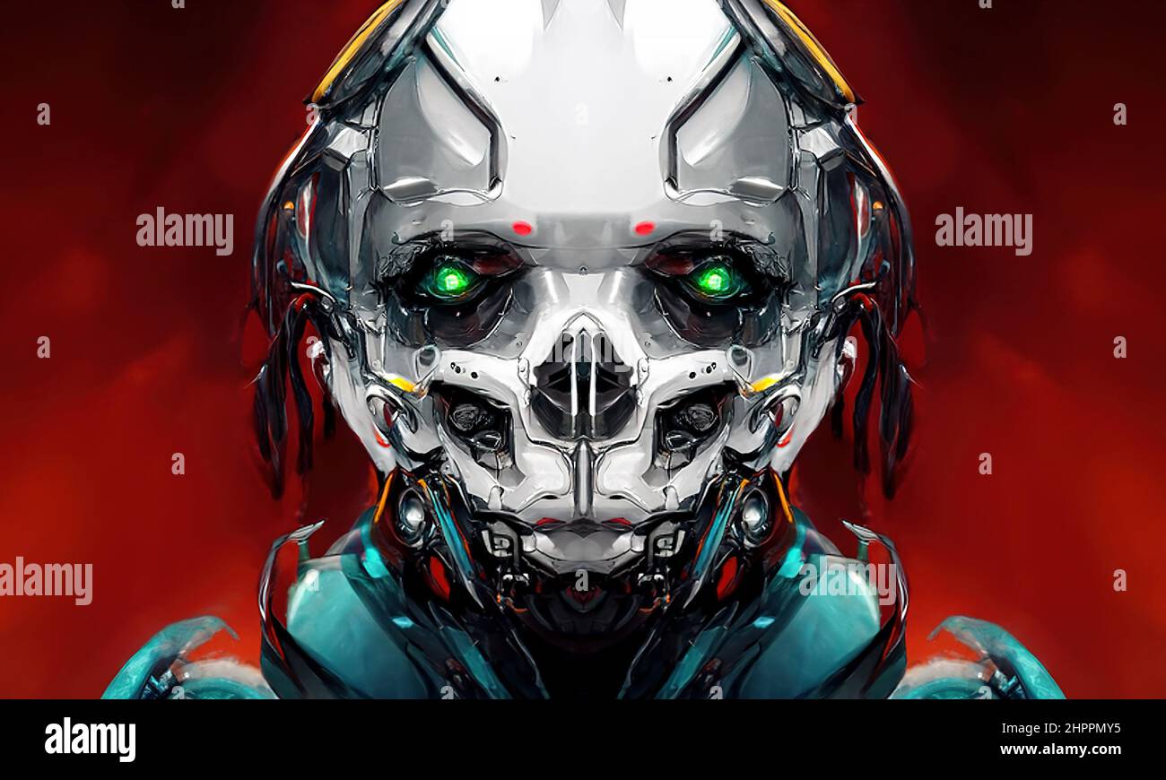 Metallic Cyborg High Resolution Stock Photography and Images - Alamy