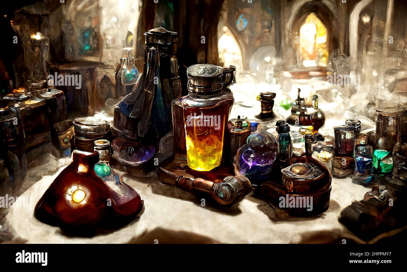 Medieval medicine jar hi-res stock photography and images - Alamy