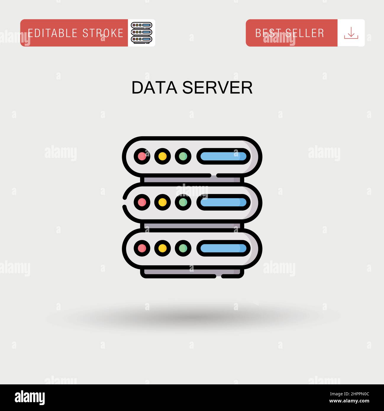 Server room cloud Stock Vector Images - Alamy