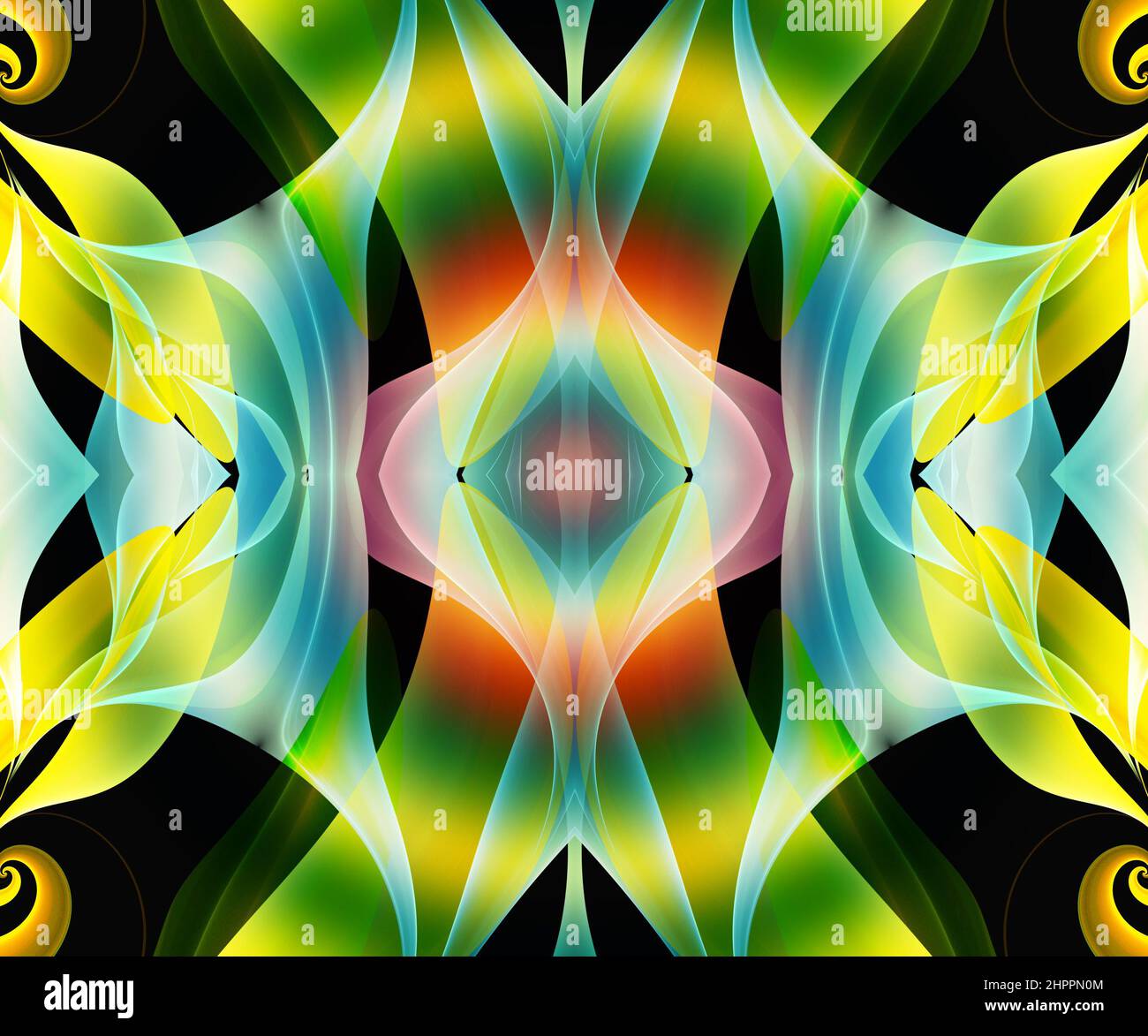 Computer generated colorful abstract fractal artwork Stock Photo - Alamy