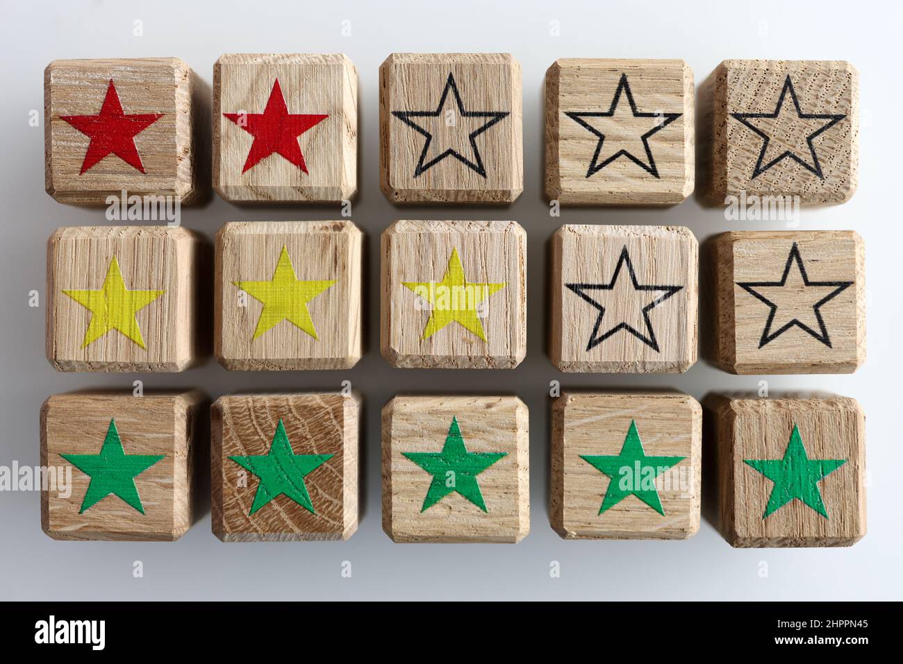 Star rating quality level hi-res stock photography and images - Alamy