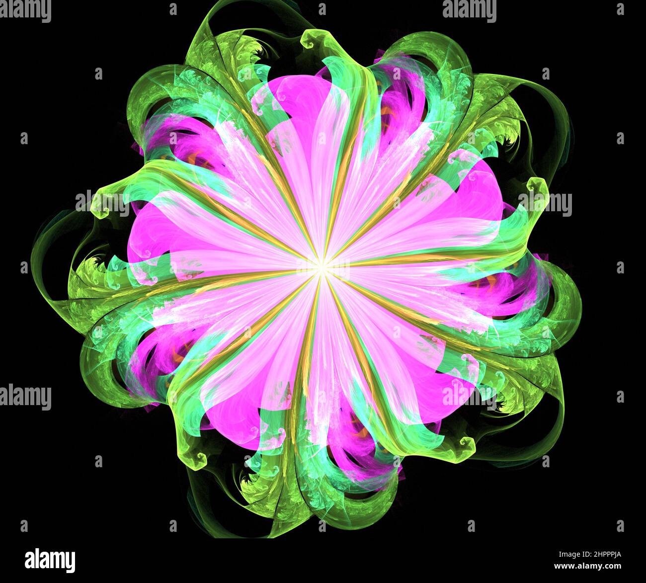 Computer generated colorful abstract fractal artwork Stock Photo - Alamy