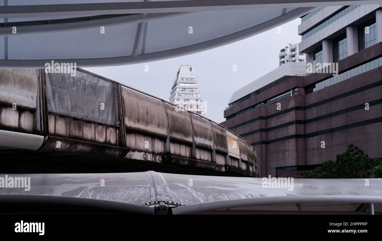 Chong Nonsi BTS Skytrain Station Silom, Bang Rak Bangkok Thailand Stock ...