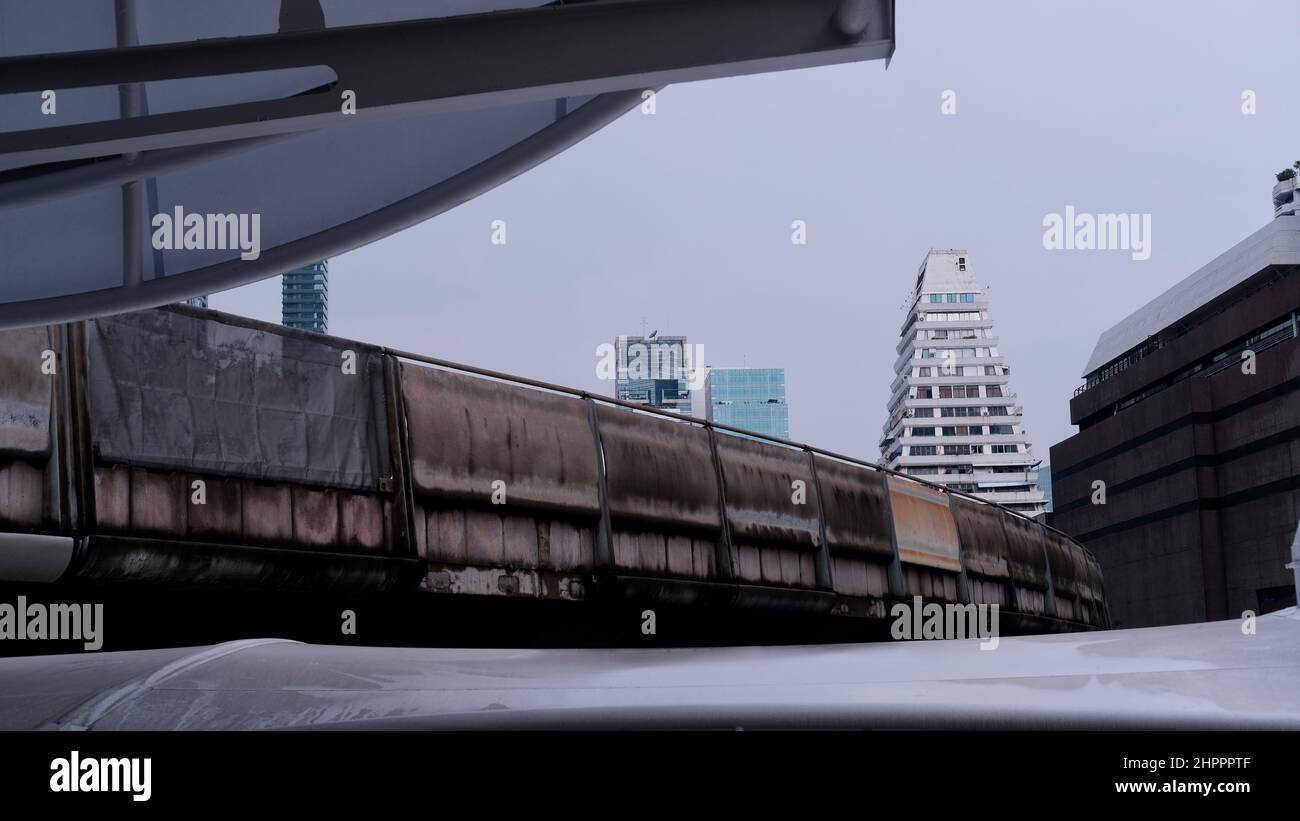 Chong Nonsi BTS Skytrain Station Silom, Bang Rak Bangkok Thailand Stock ...