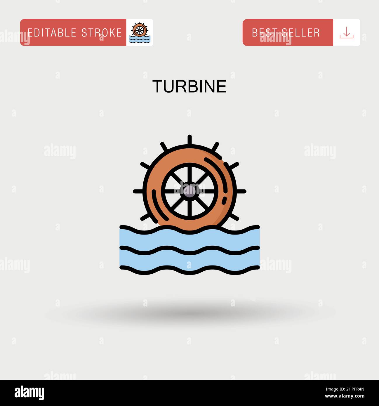 Wind turbine blade production Stock Vector Images - Alamy