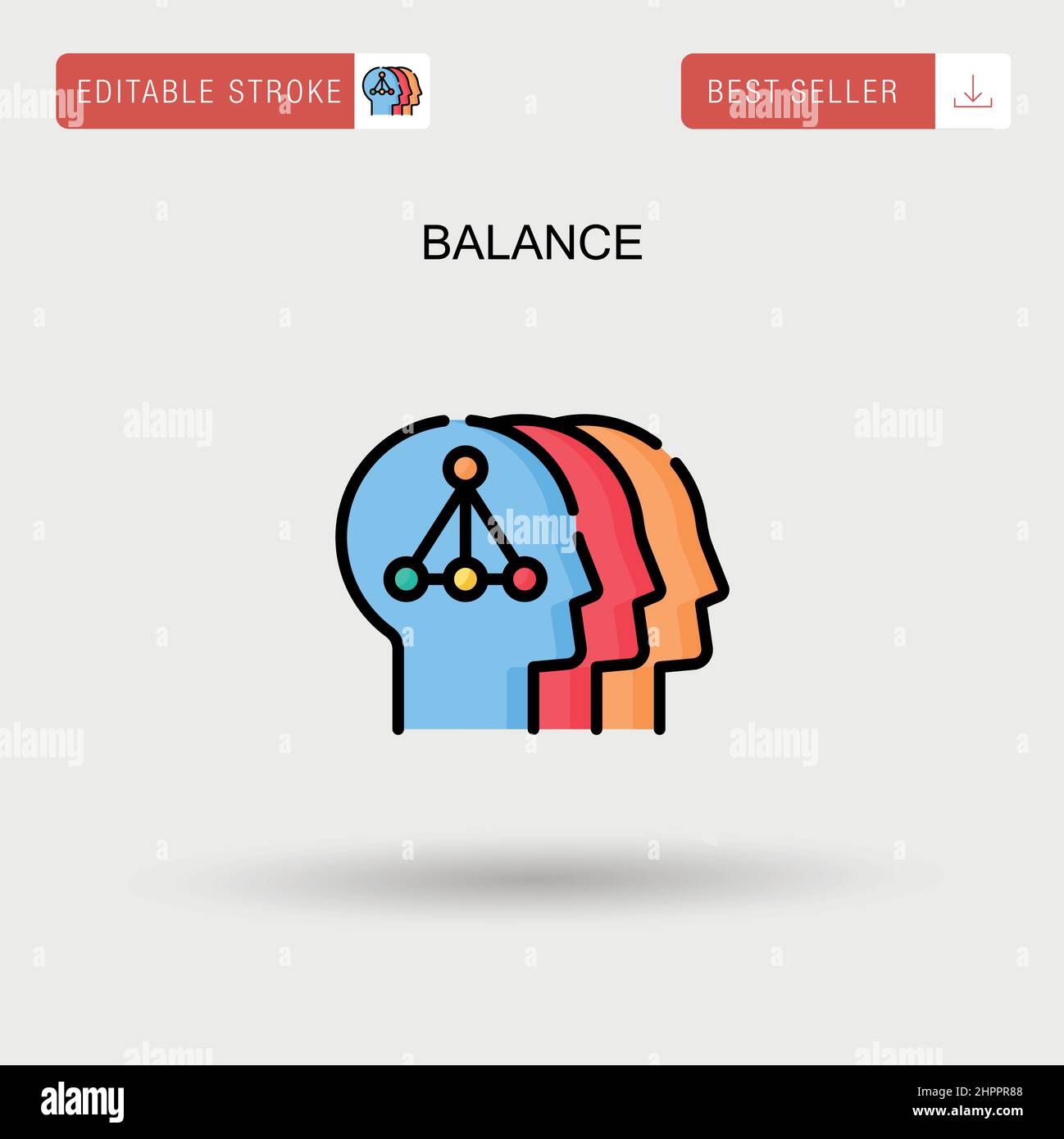 Equilibrium icon hi-res stock photography and images - Alamy