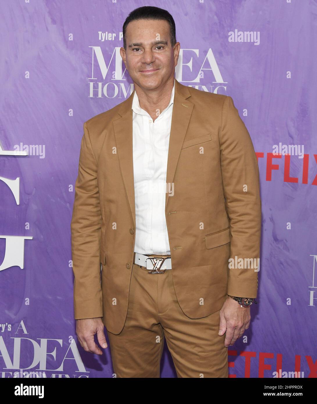 Los Angeles, CA, February 22, 2022. Will Areu arrives at the World ...