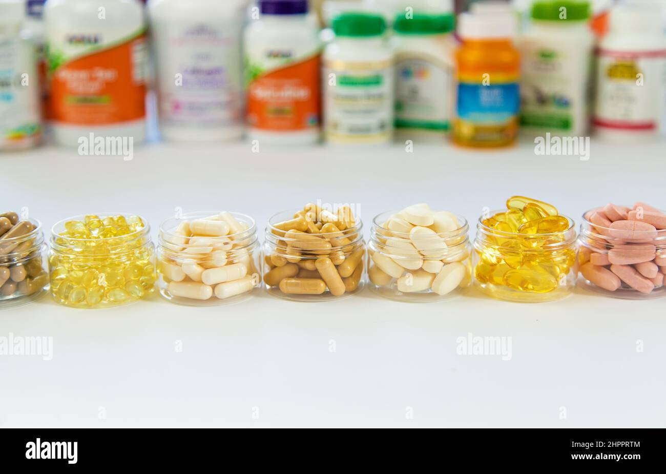 Vitamin c multivitamin omega 3 hi-res stock photography and images - Alamy