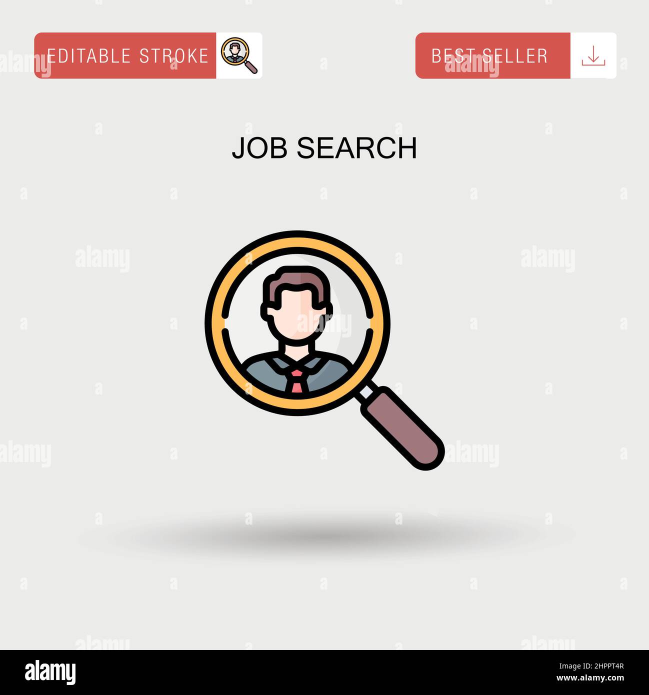 Woman laptop job search Stock Vector Images - Alamy