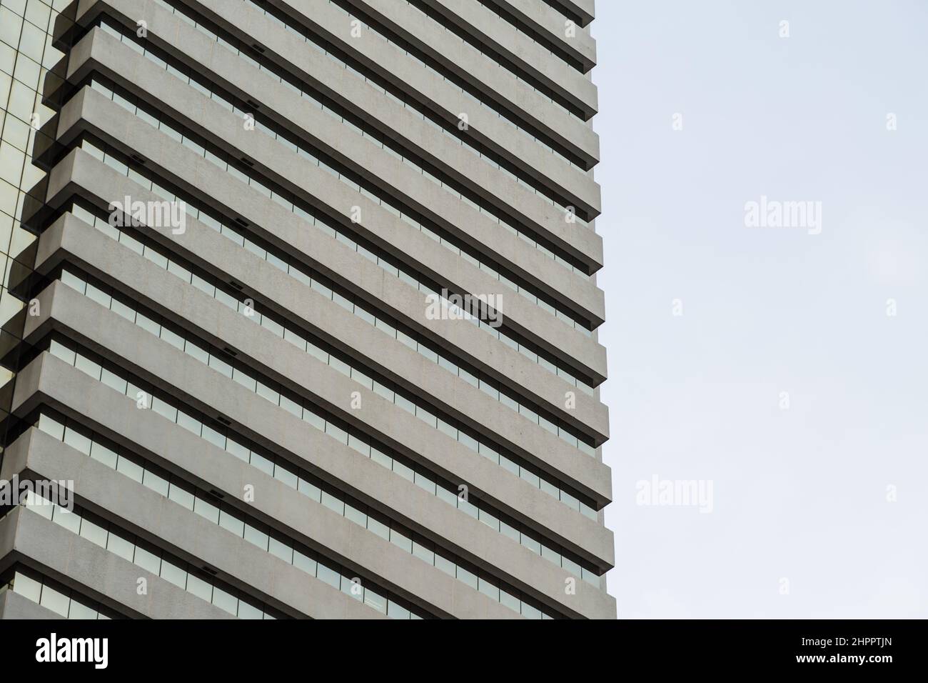 Blue glass office building background Stock Photo - Alamy