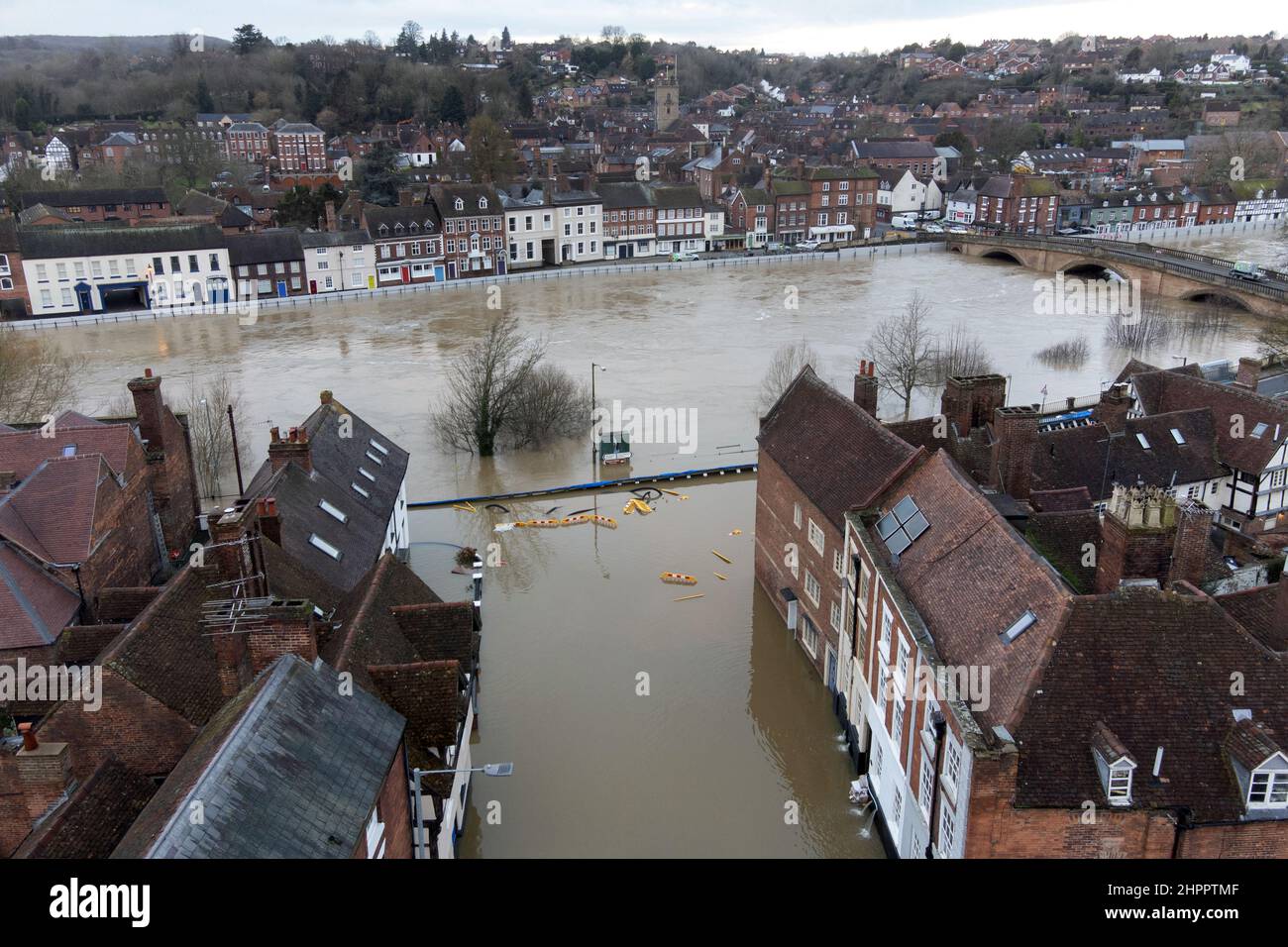 Aerial view bewdley in worcestershire hi-res stock photography and ...