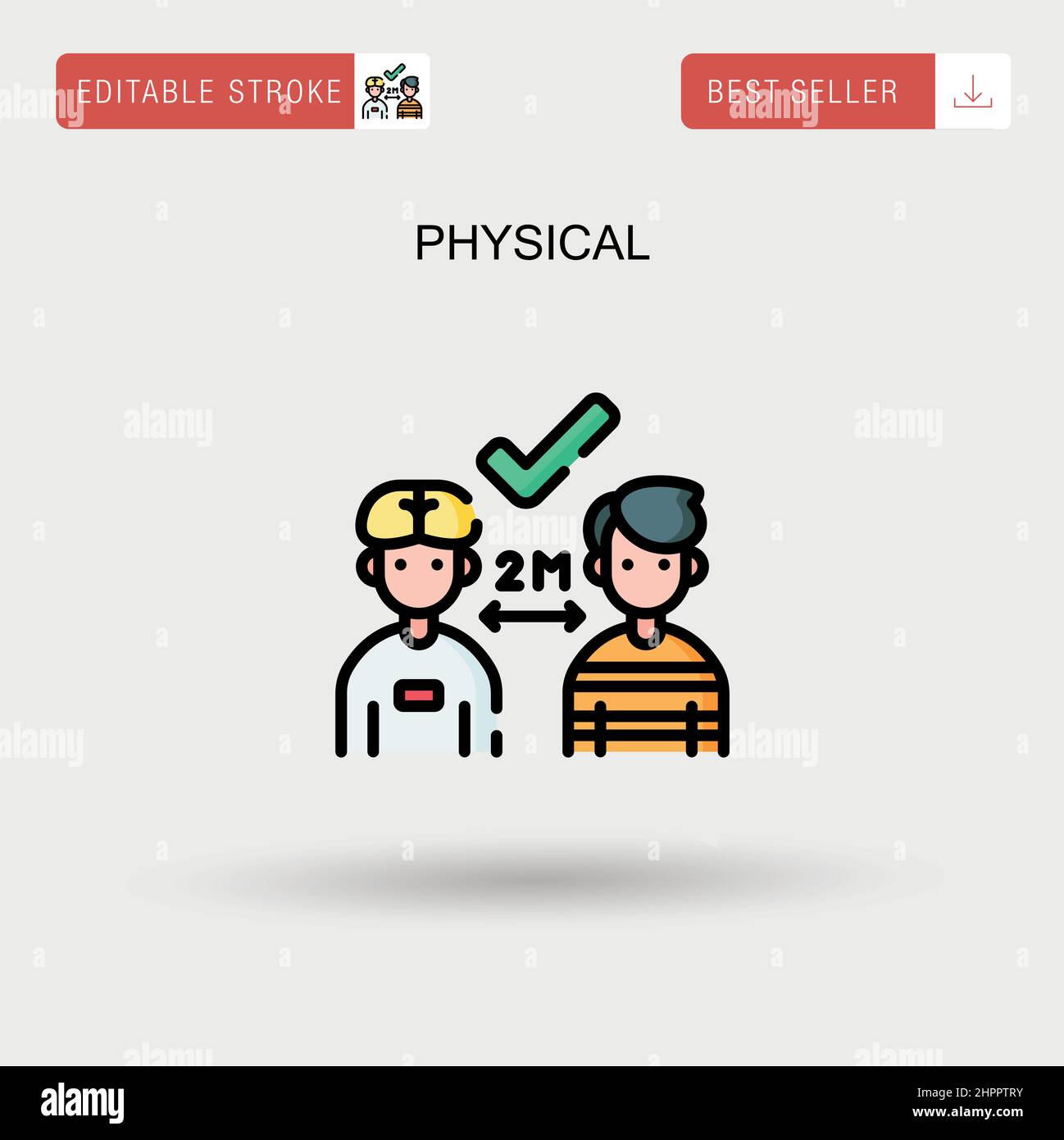 Physical Simple vector icon Stock Vector Image & Art - Alamy