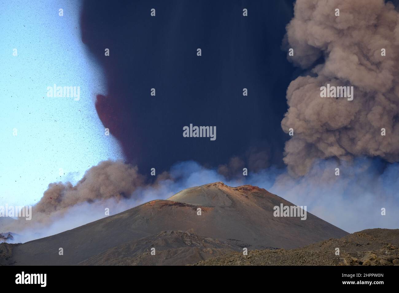 INGV ( National Institute of Geophysics and Volcanology ) recorded new ...