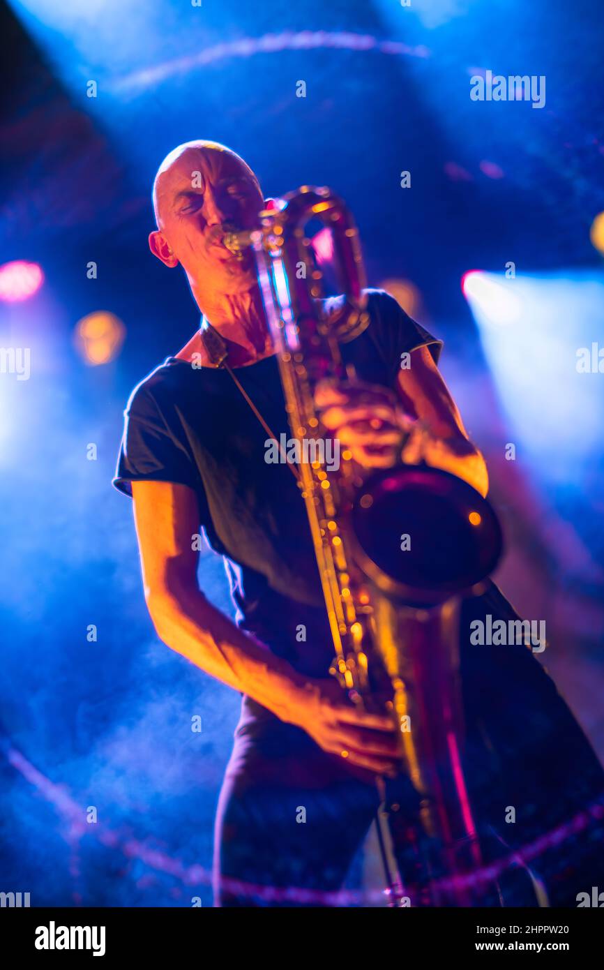 Bergen, Norway. 19th, Ferbruary 2022. The Norwegian heavy rock band ...