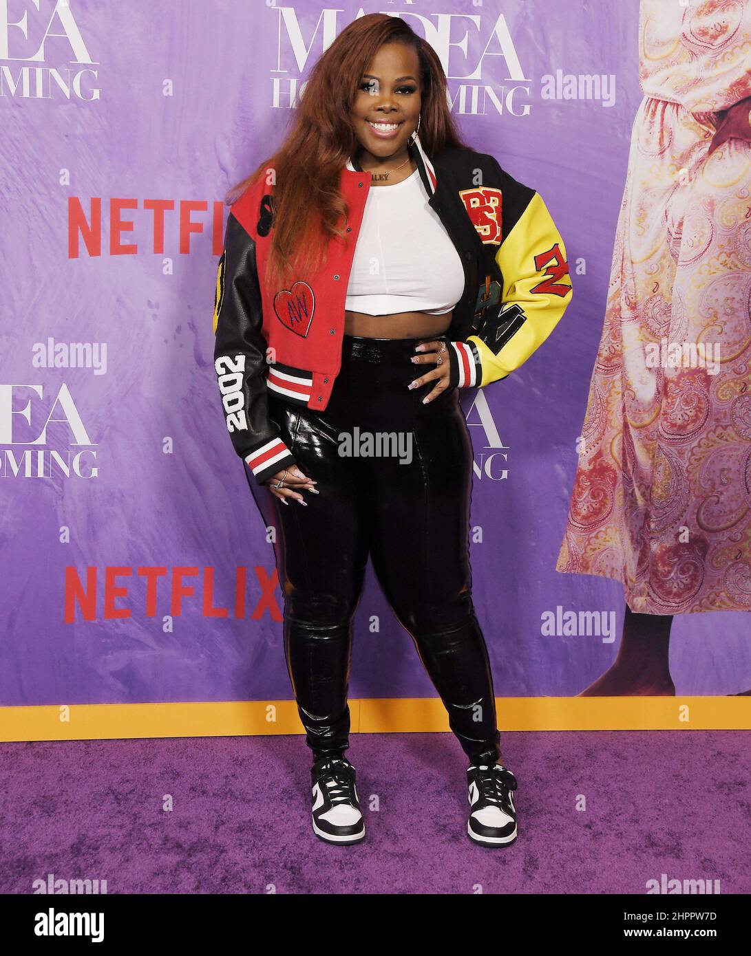 Los Angeles, USA. 22nd Feb, 2022. Amber Riley arrives at the World ...