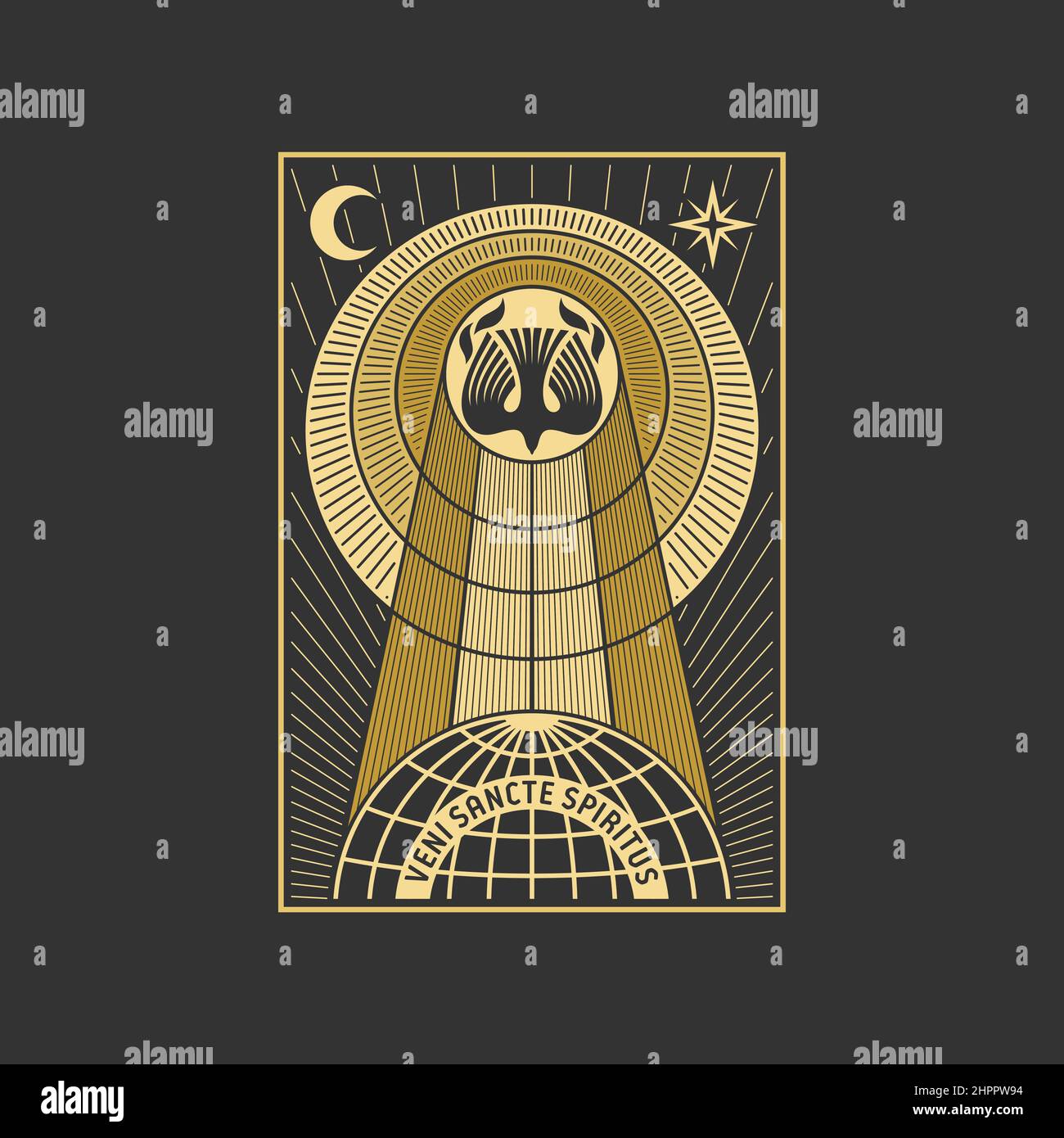 Holy ascension of our lord Stock Vector Images - Alamy