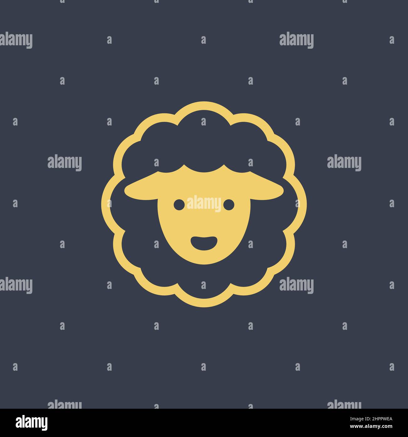 Sheep, lamb, symbol of sacrifice and obedience Stock Vector Image & Art ...