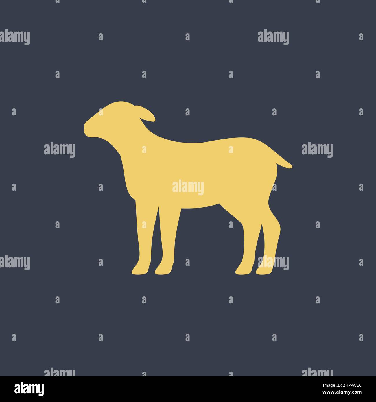 Sheep, lamb, symbol of sacrifice and obedience Stock Vector Image & Art ...