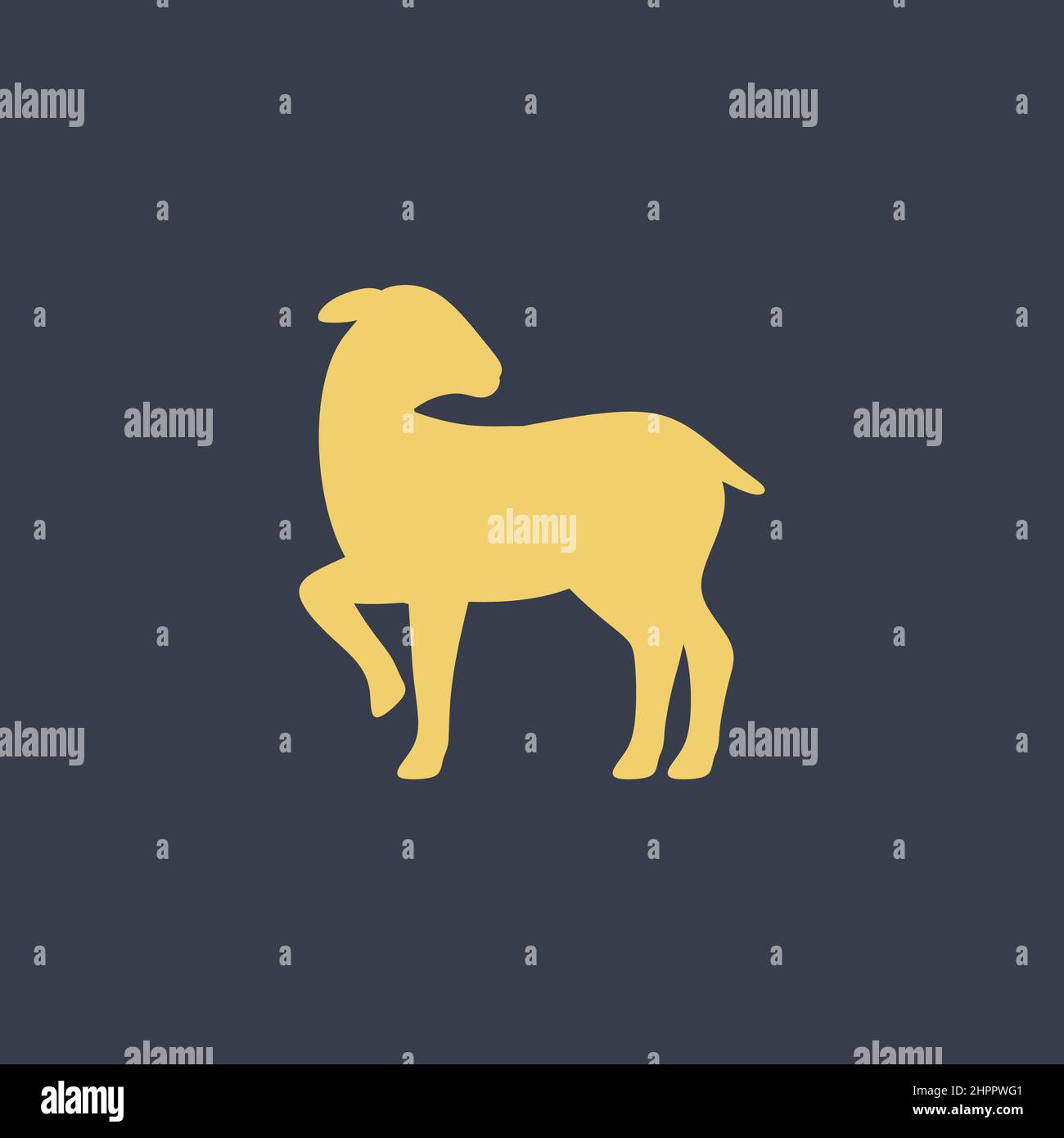 Sheep, lamb, symbol of sacrifice and obedience Stock Vector Image & Art ...