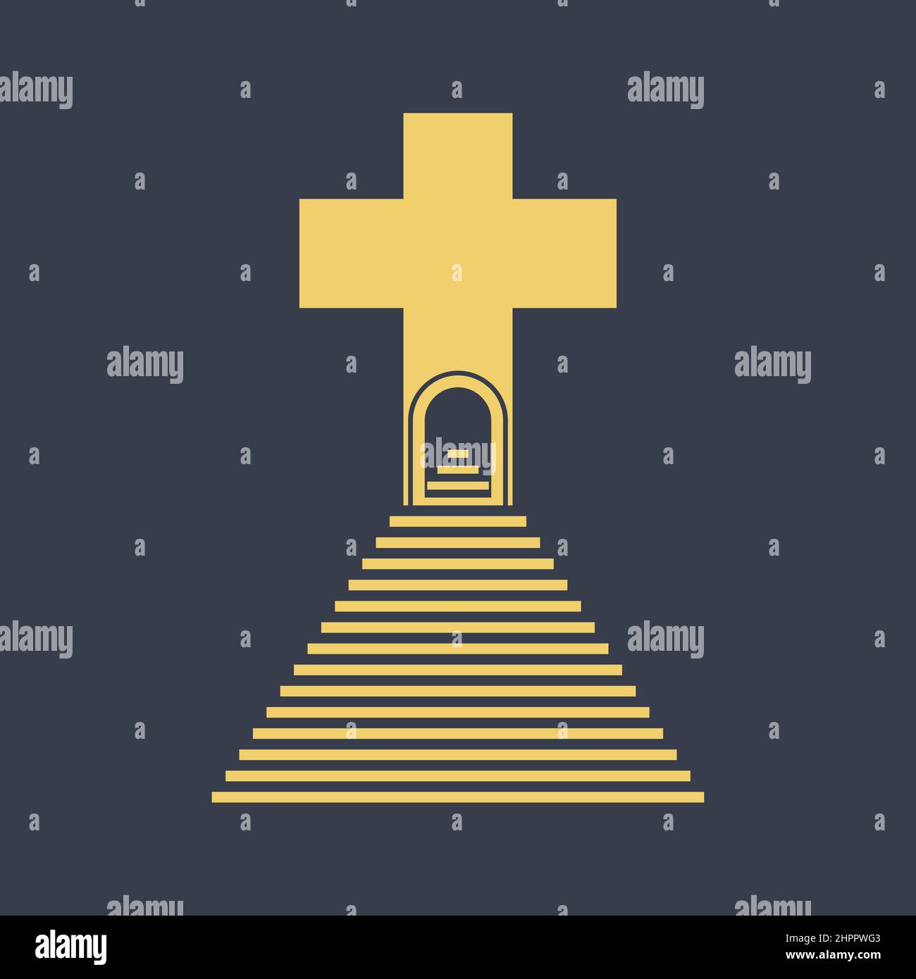 The cross of Jesus Christ is a symbol of salvation from sin Stock ...