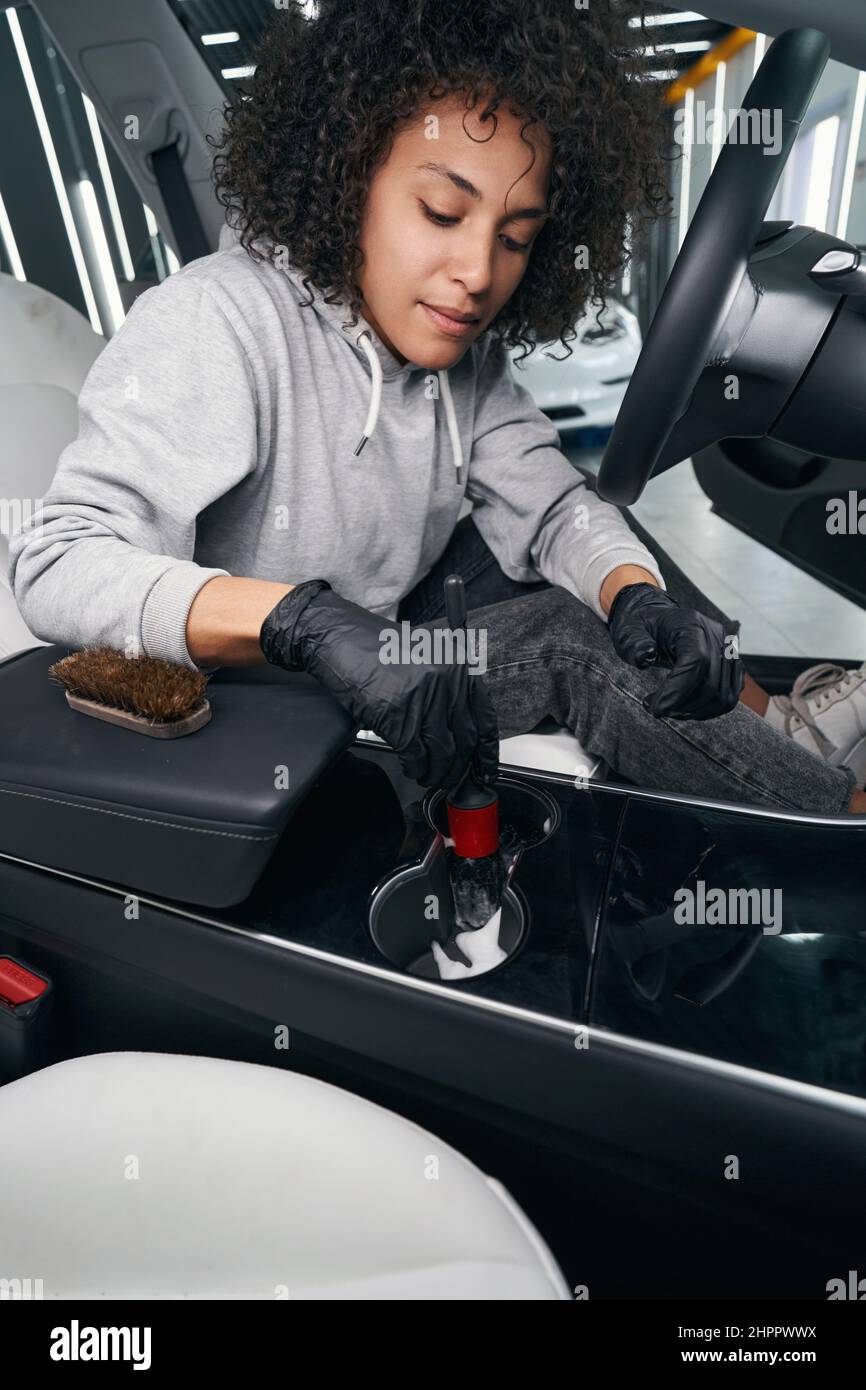 Professional car detailer hi-res stock photography and images - Alamy