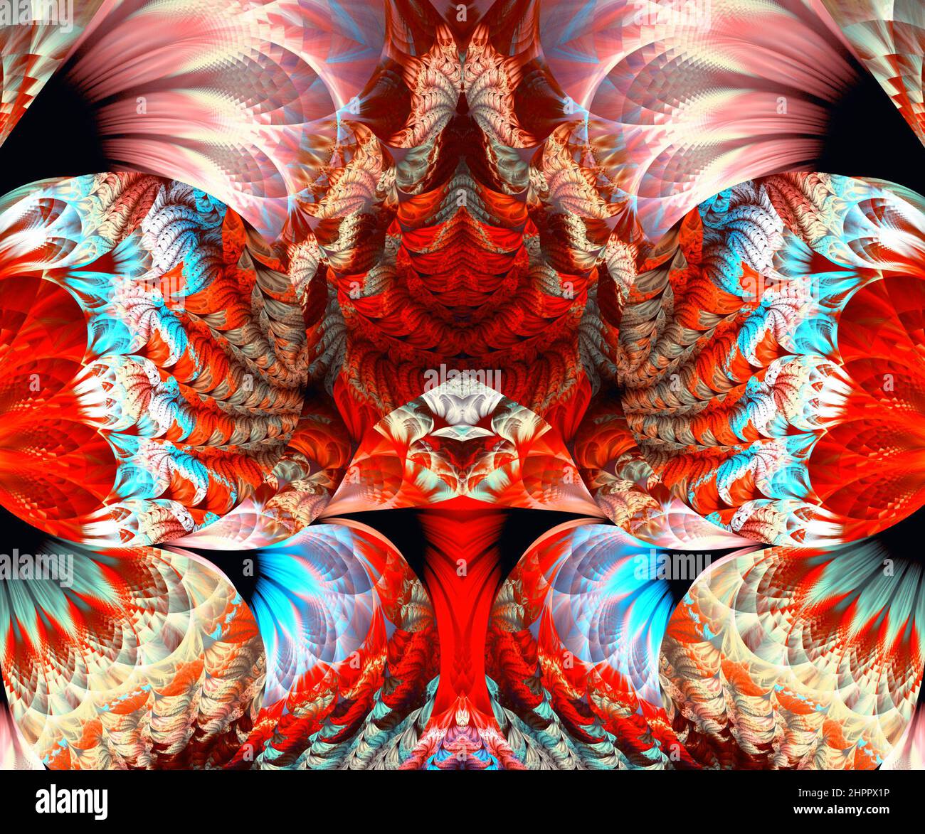 Computer generated colorful abstract fractal artwork Stock Photo - Alamy