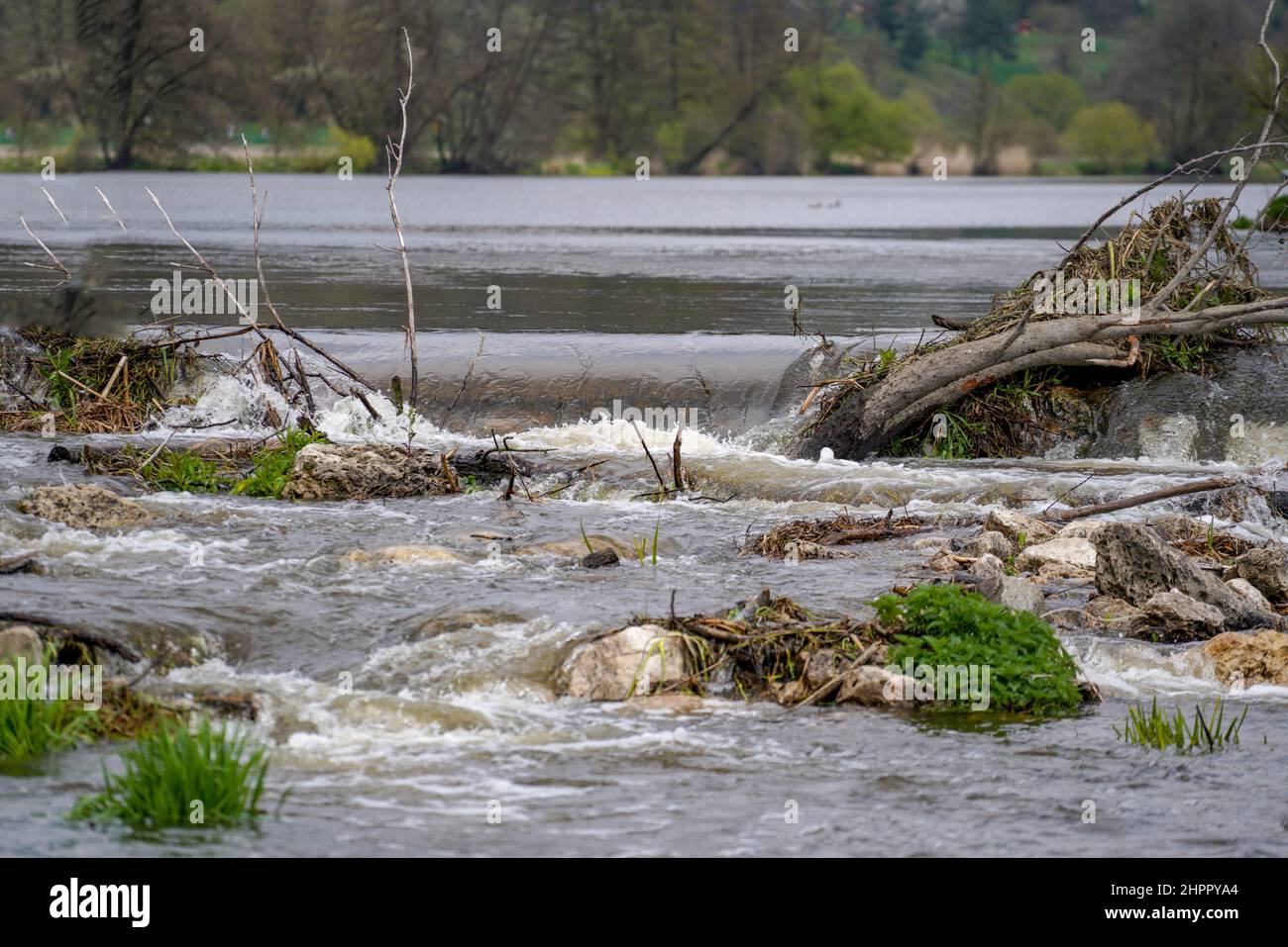 The rain is a tributary of the Danube and flows through the Bavarian ...