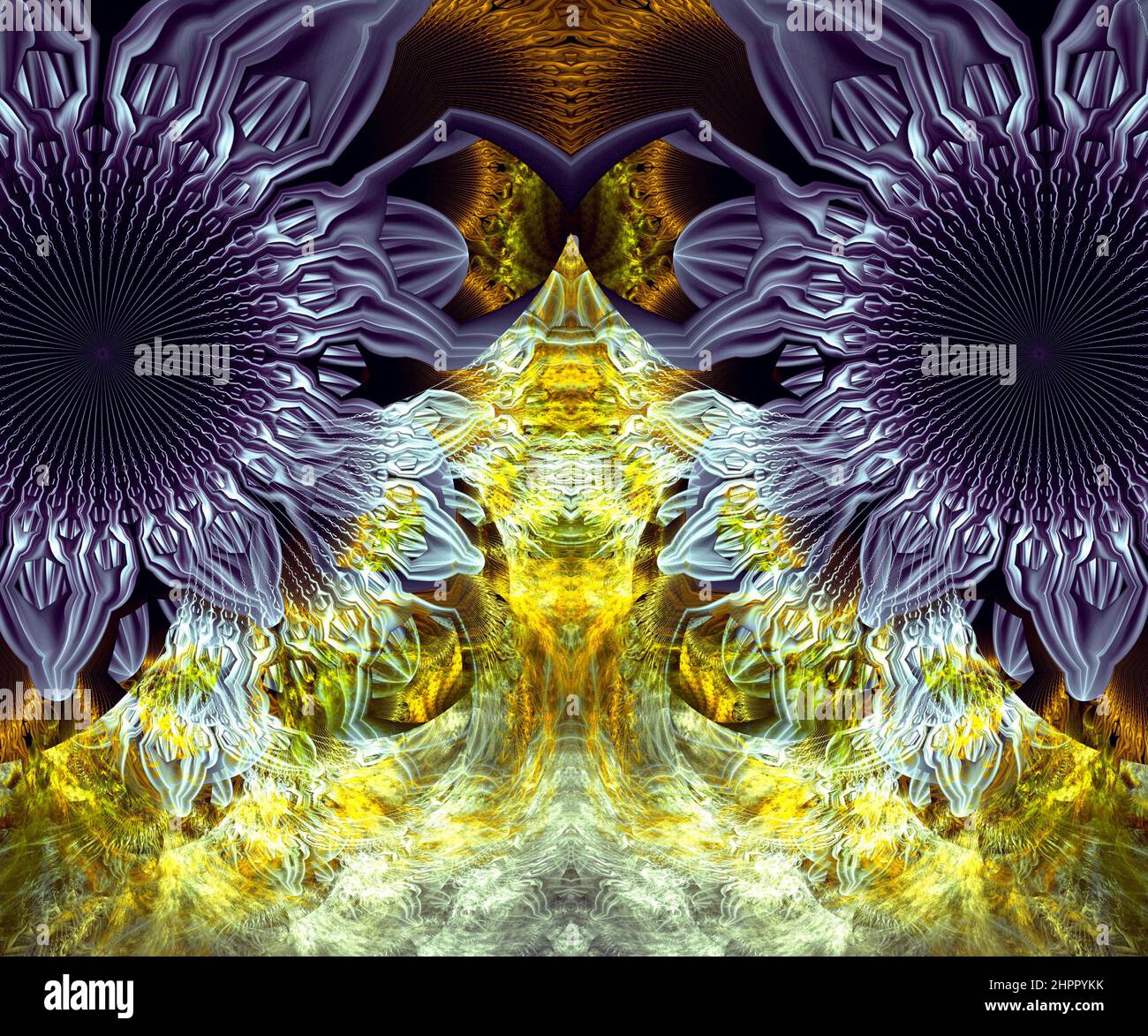 Computer generated colorful abstract fractal artwork Stock Photo - Alamy