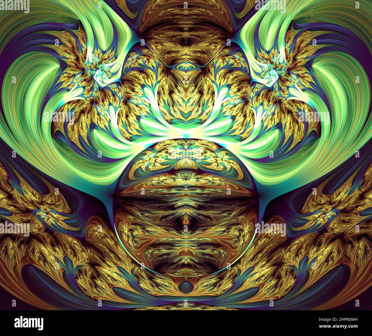 Computer generated colorful abstract fractal artwork Stock Photo - Alamy
