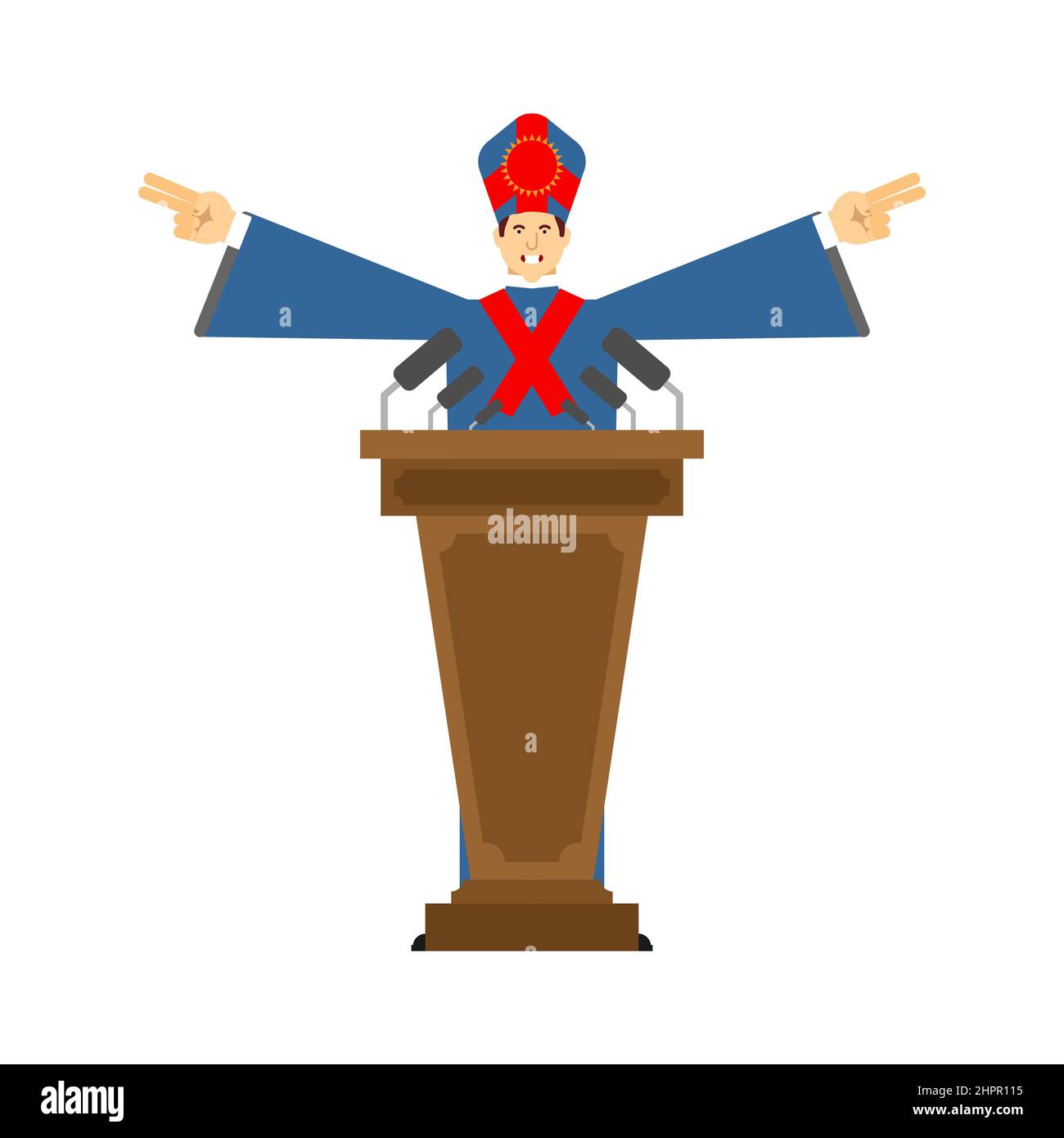 Preacher pastor Cut Out Stock Images & Pictures - Alamy
