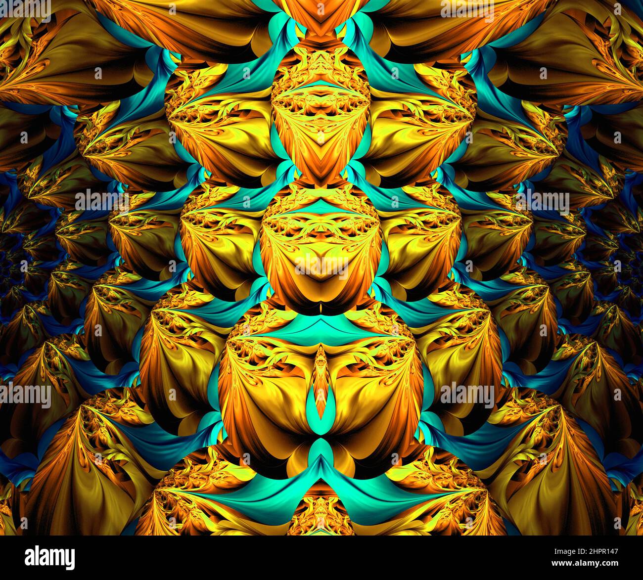 Computer generated colorful abstract fractal artwork Stock Photo - Alamy