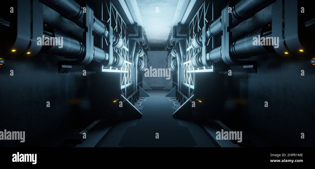 Underground Sci Fi Concept Art Underground Surgery Lab, Concept Design