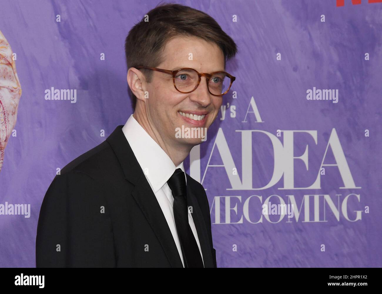 Los Angeles, CA, February 22, 2022. Philip White arrives at the World ...