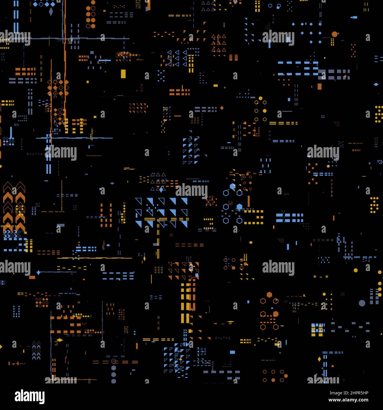 4K tech city light displacement map texture for 3d modelling Stock ...