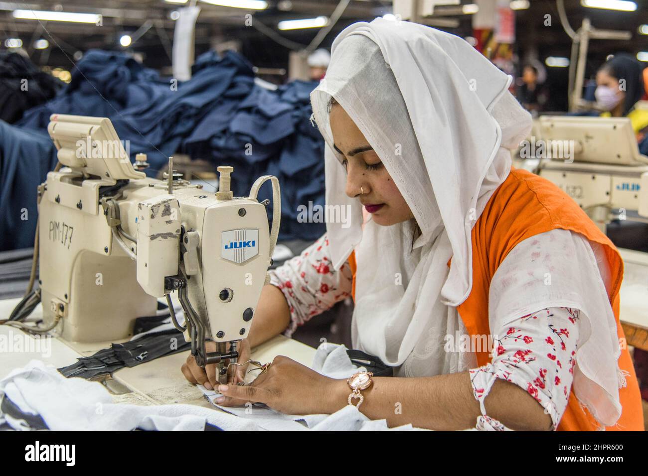 Dhaka, Dhaka, Bangladesh. 23rd Feb, 2022. The ready-made garment (RMG ...