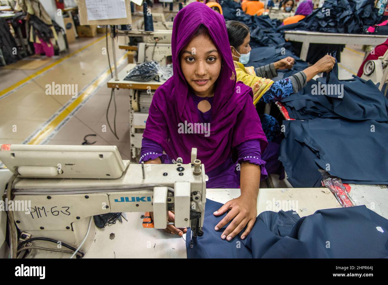 Dhaka, Dhaka, Bangladesh. 23rd Feb, 2022. The ready-made garment (RMG ...